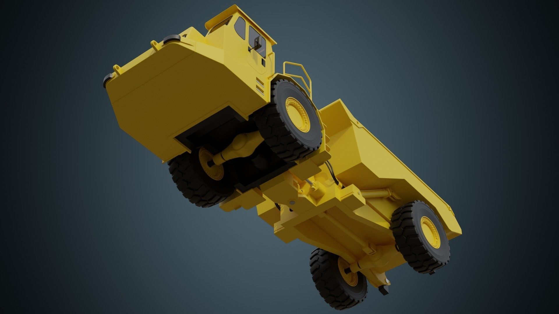 3D model Mining Truck 1 Basic VR / AR / low-poly | CGTrader