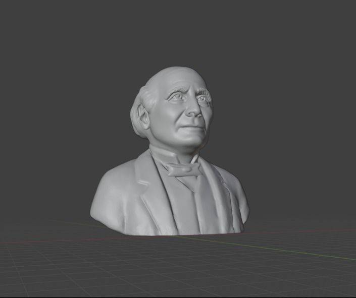 Alfred North Whitehead 3D model 3D printable | CGTrader