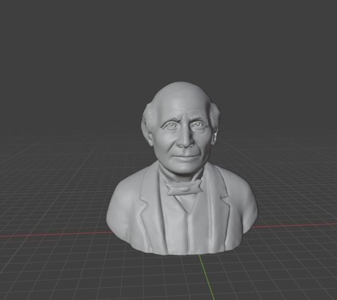 Alfred North Whitehead 3D model 3D printable | CGTrader