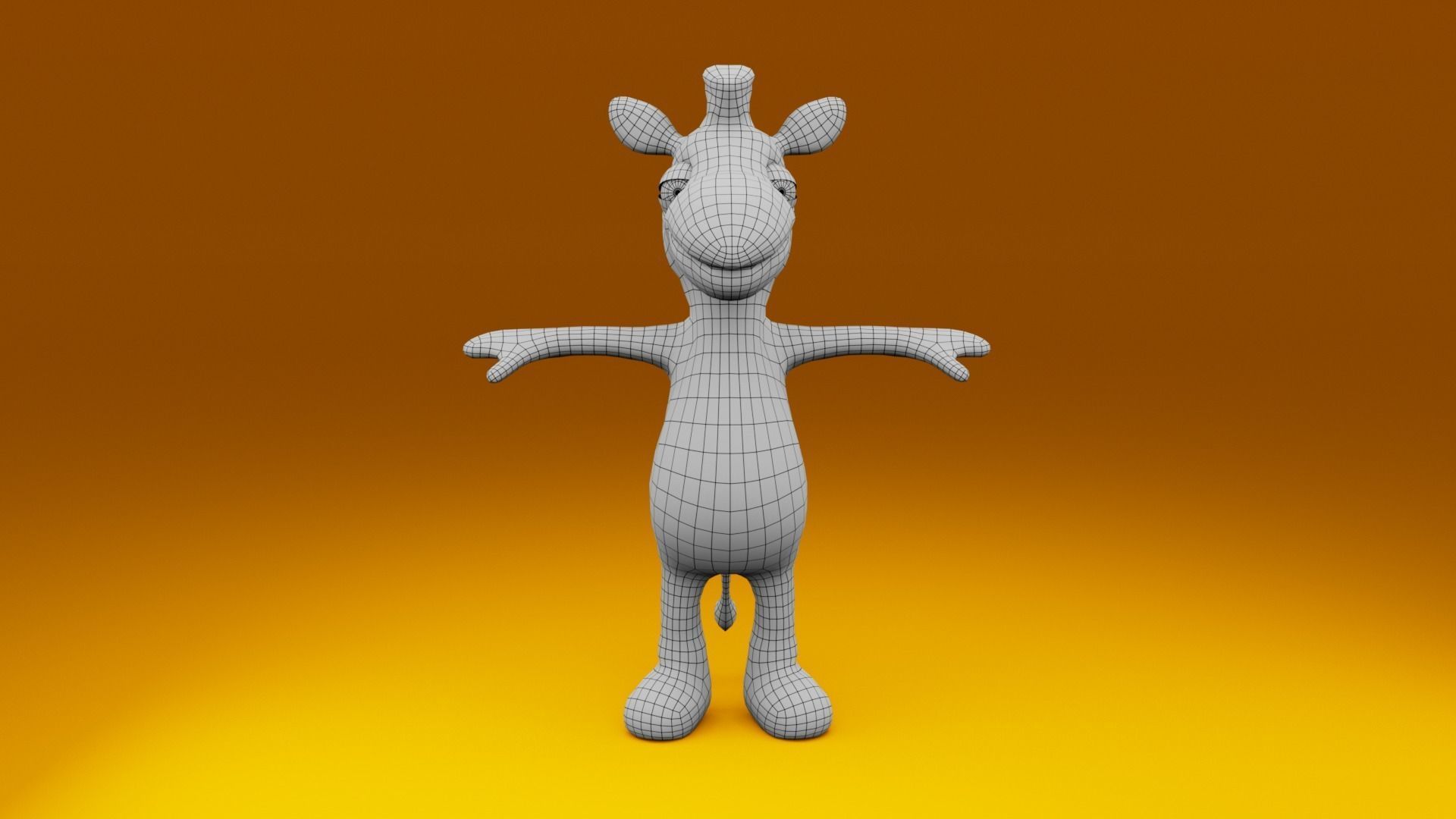 Bold Stylized Cartoon Zebra 3D model | CGTrader