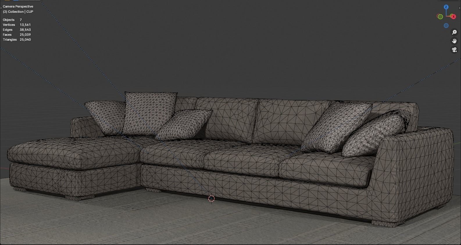 LOW POLY SOFA MODEL free VR / AR / low-poly 3D model | CGTrader