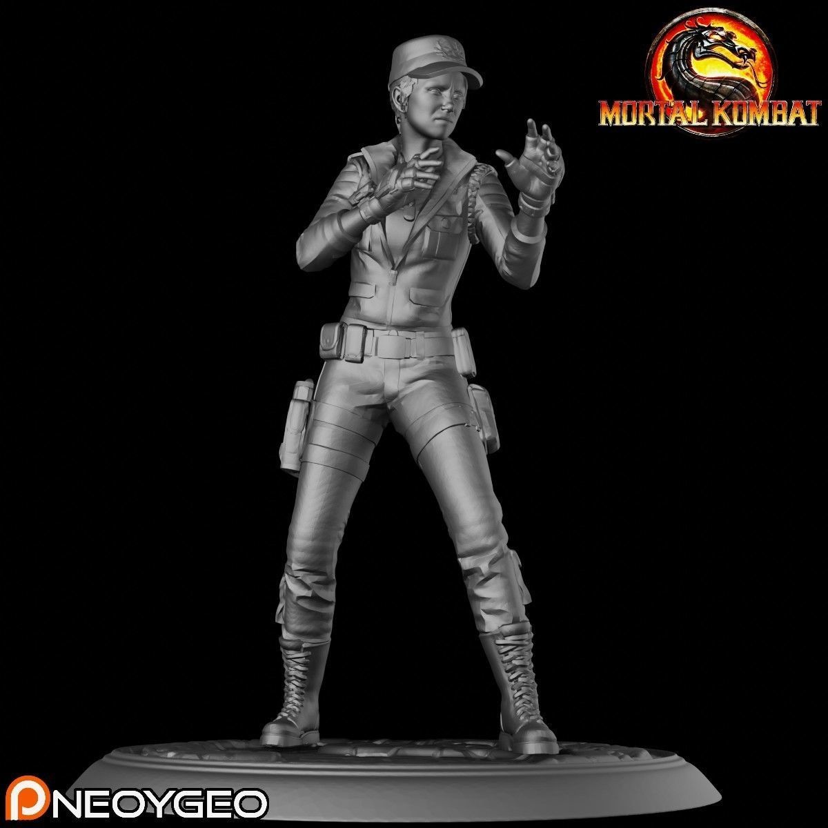 SONYA BLADE - MORTAL KOMBAT 11 3D model 3D printable | CGTrader