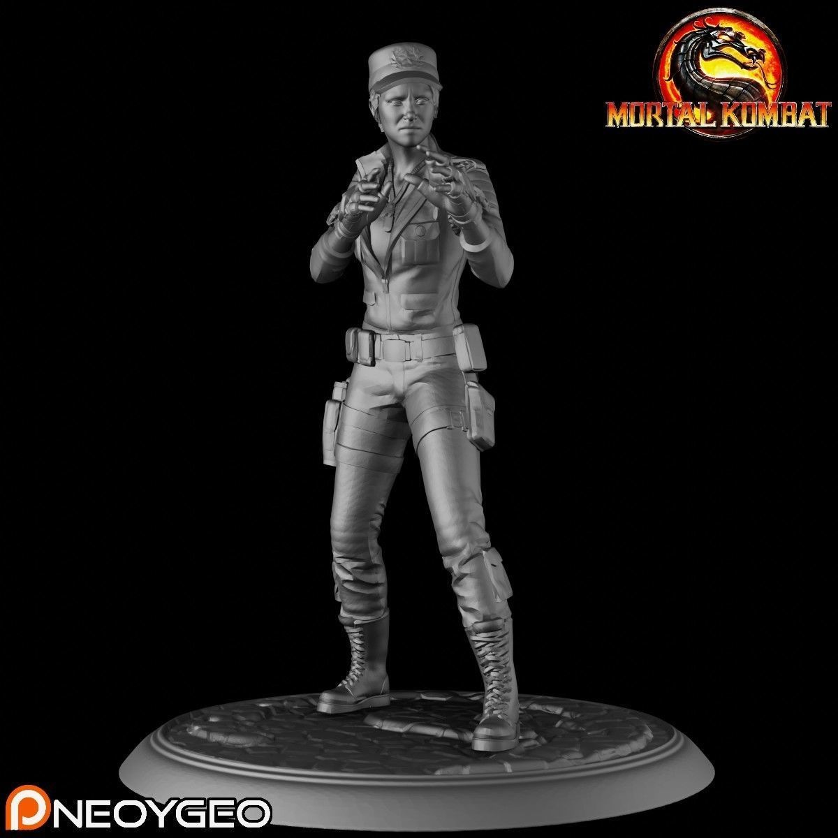 SONYA BLADE - MORTAL KOMBAT 11 3D model 3D printable | CGTrader