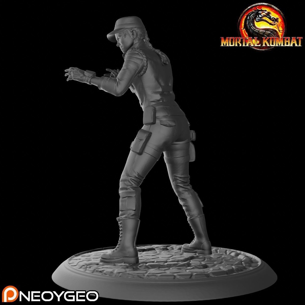 SONYA BLADE - MORTAL KOMBAT 11 3D model 3D printable | CGTrader