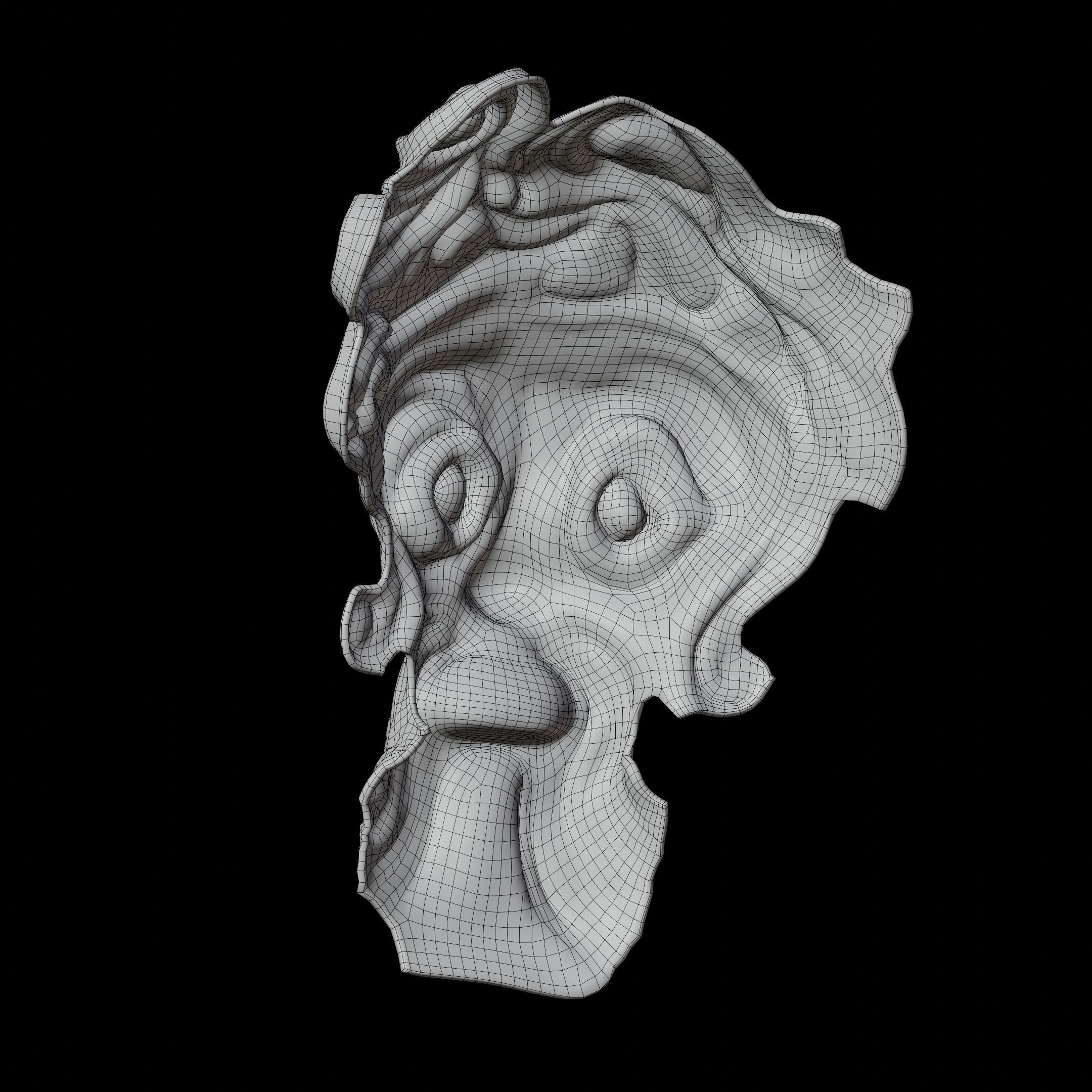 Dark Souls Father Mask for Cosplay 3D model 3D printable | CGTrader