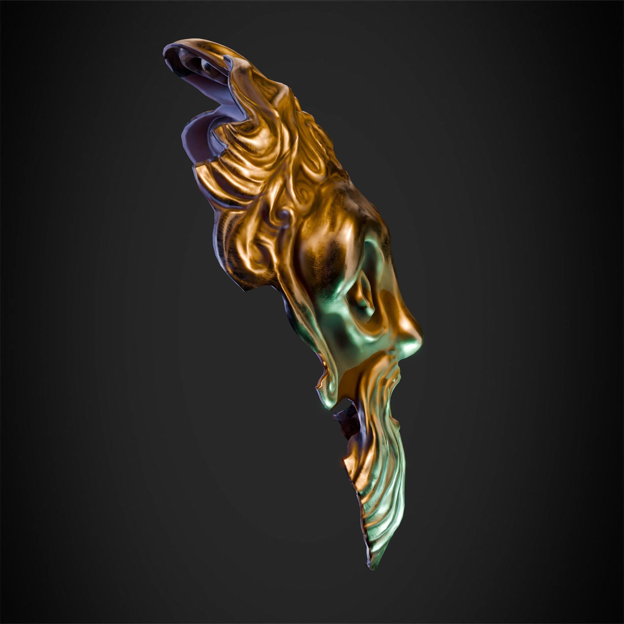 Dark Souls Father Mask for Cosplay 3D model 3D printable | CGTrader