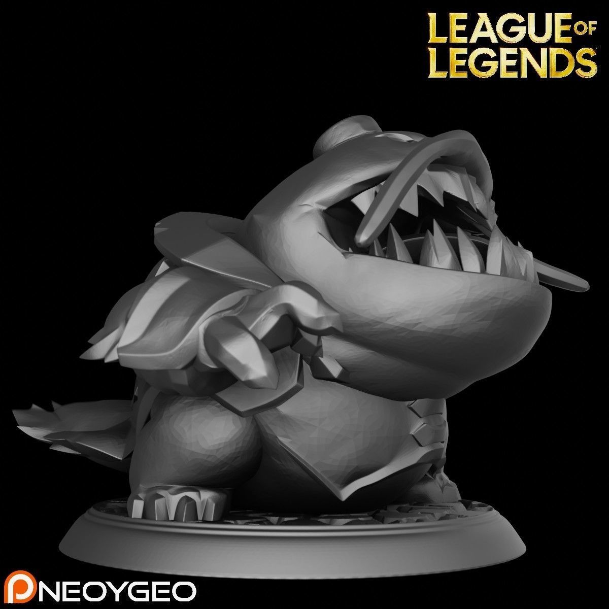 TAHM KENCH - LEAGUE OF LEGENDS 3D model 3D printable | CGTrader