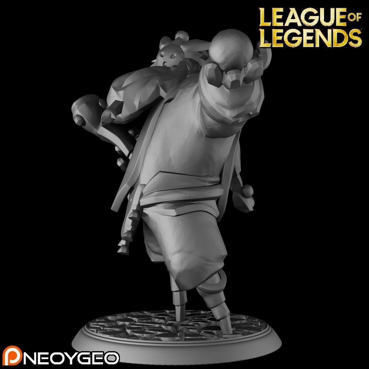 BARD - LEAGUE OF LEGENDS 3D model 3D printable | CGTrader