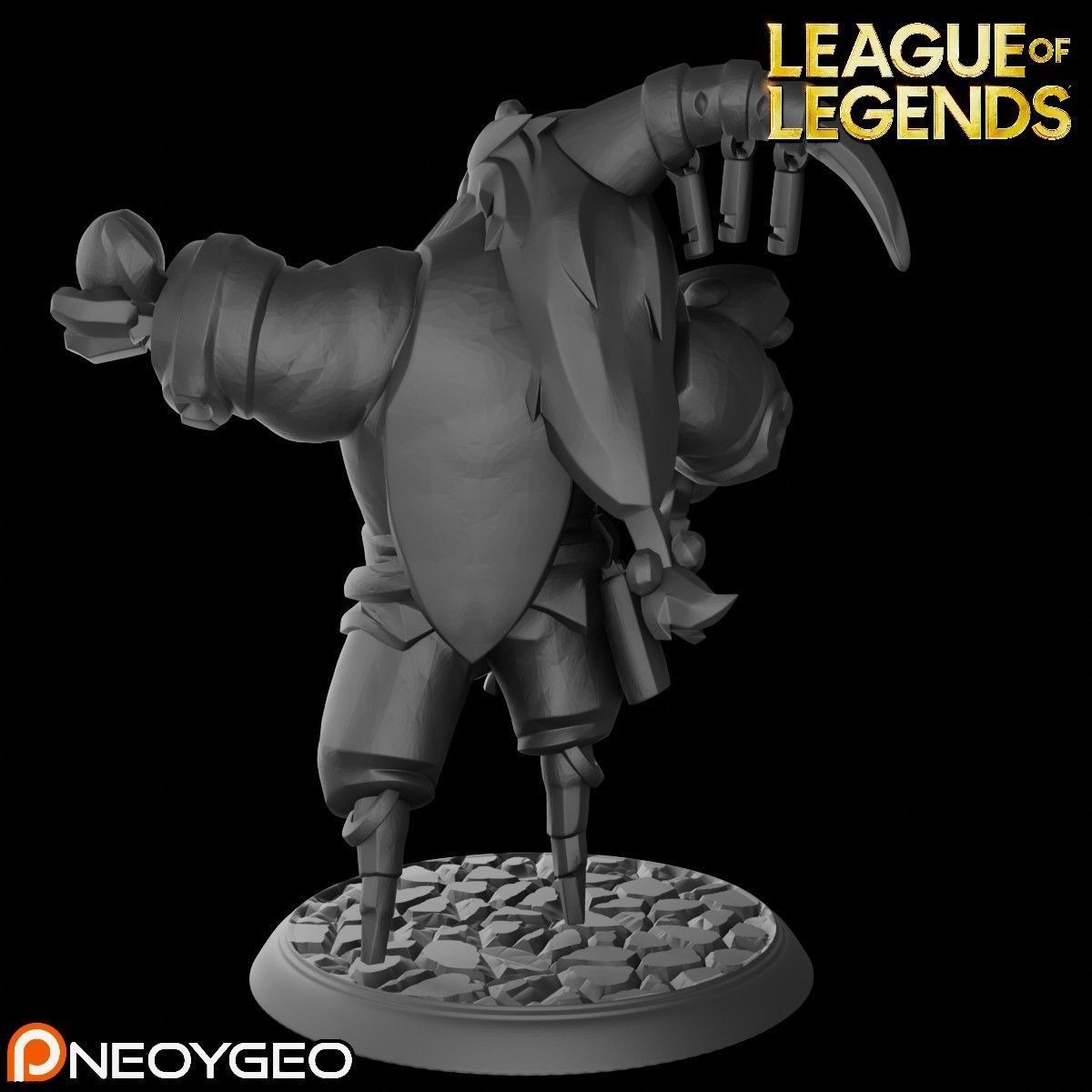 BARD - LEAGUE OF LEGENDS 3D model 3D printable | CGTrader