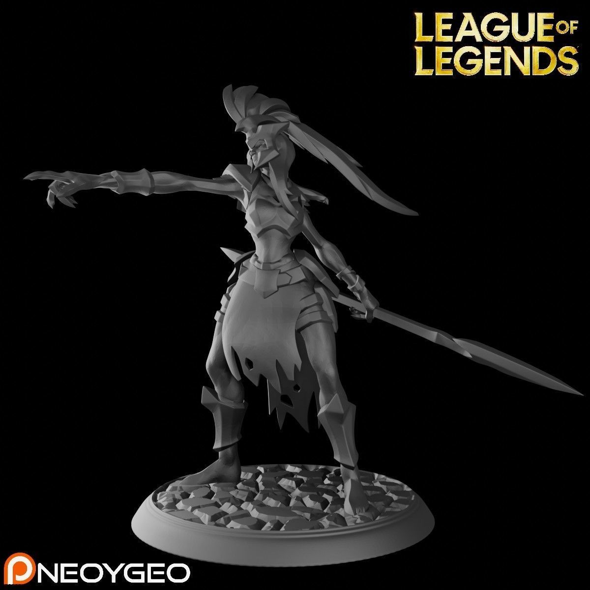 KALISTA - LEAGUE OF LEGENDS 3D model 3D printable | CGTrader