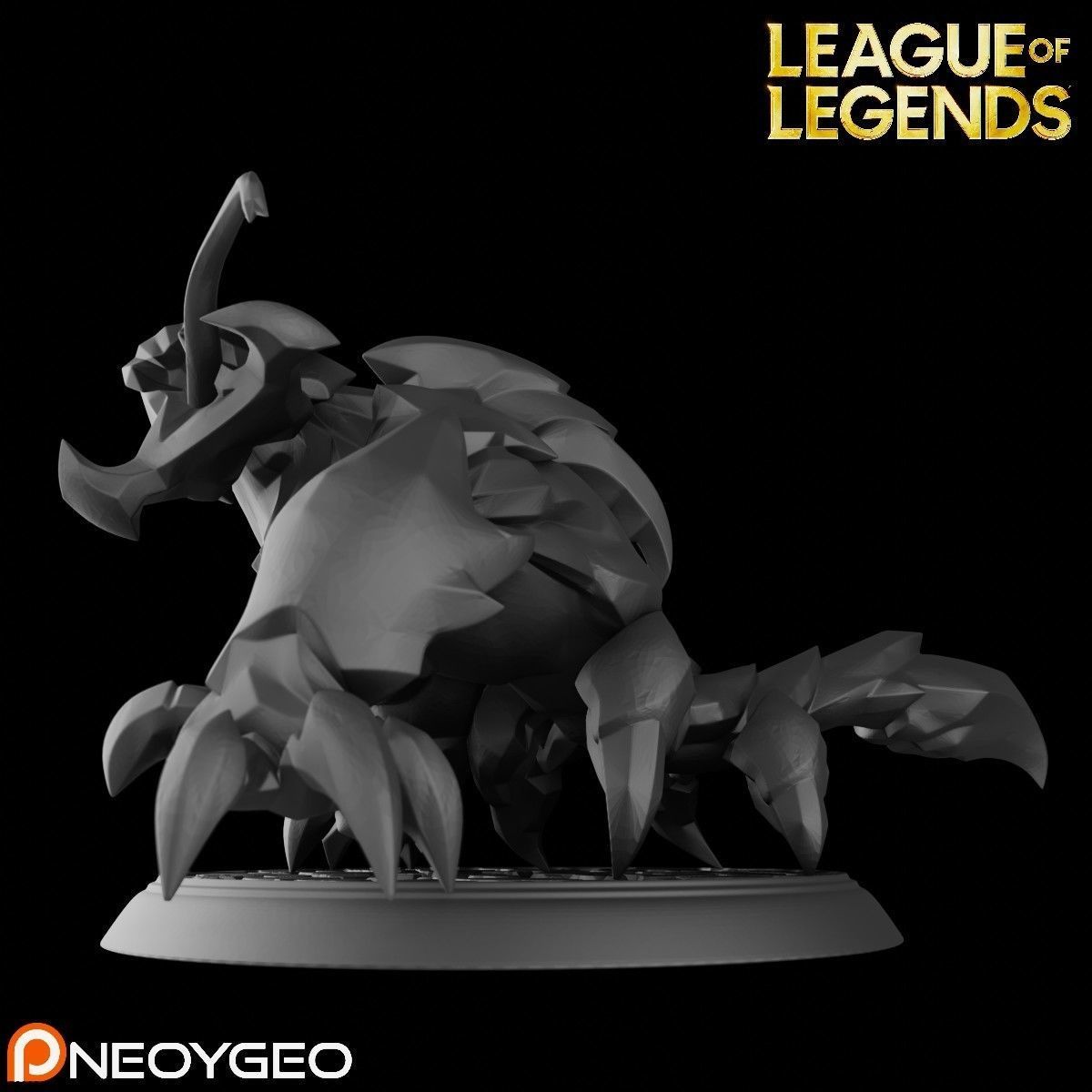 REK SAI - LEAGUE OF LEGENDS free 3D model 3D printable | CGTrader