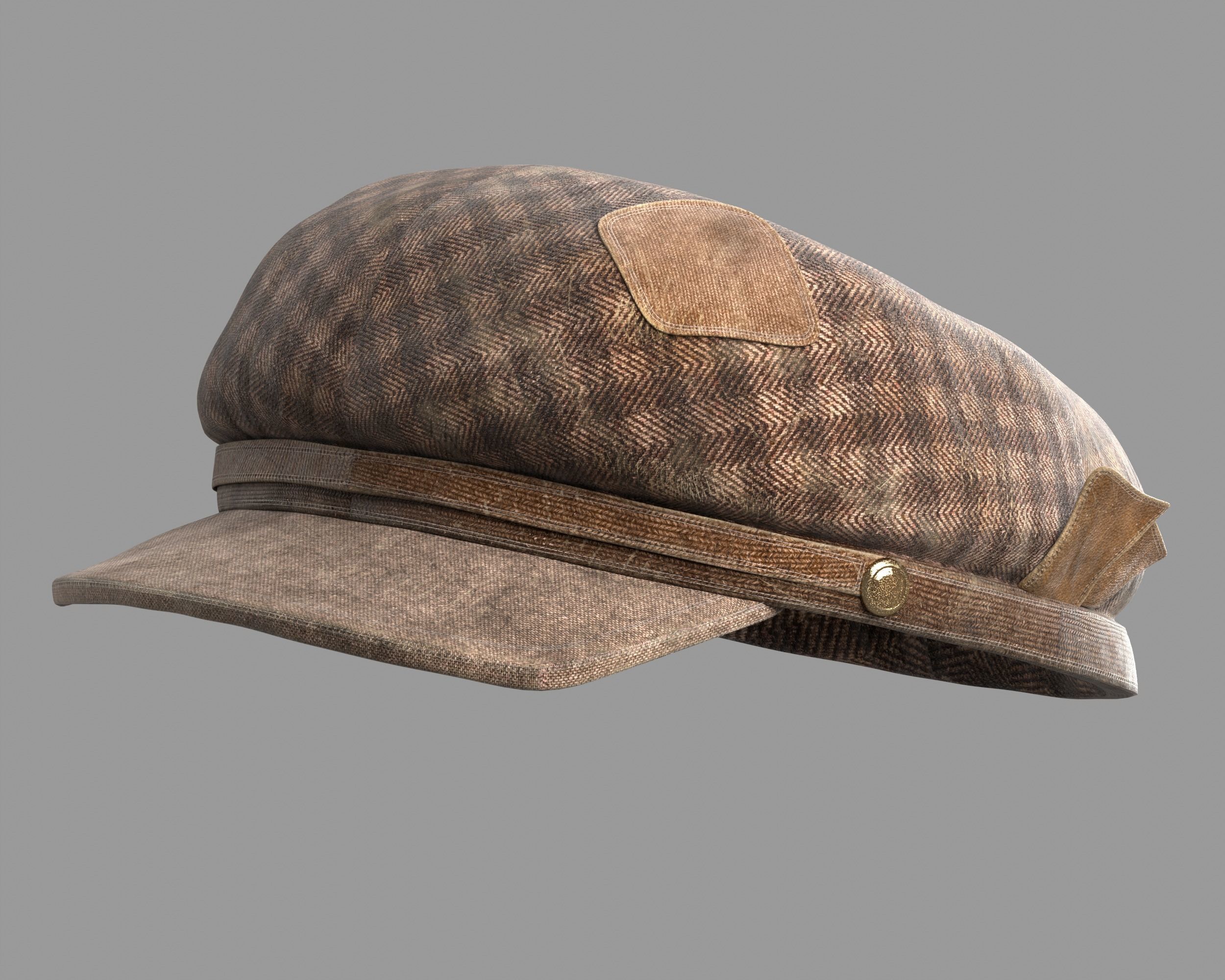 Peaked cap free VR / AR / low-poly 3D model | CGTrader