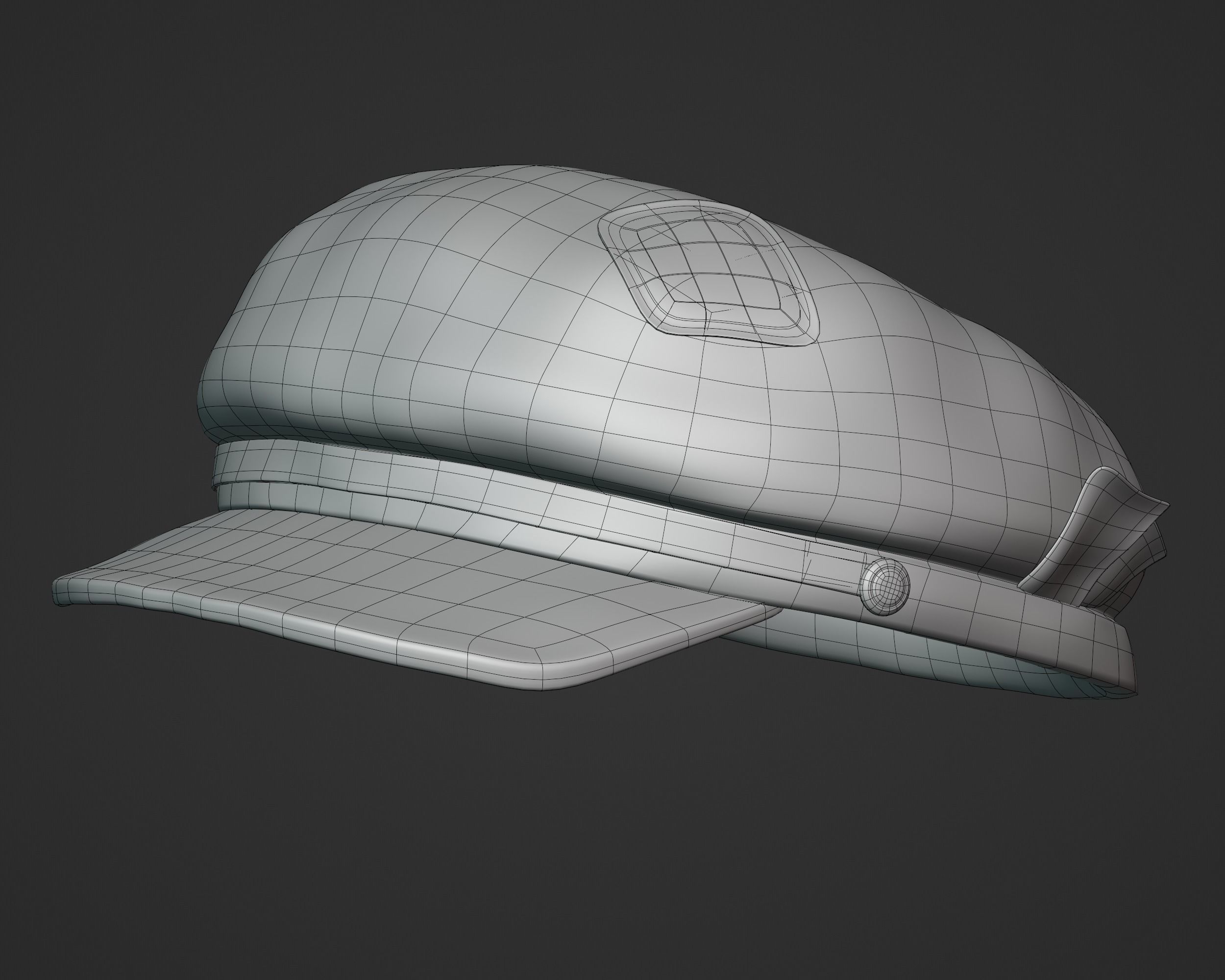 Peaked cap free VR / AR / low-poly 3D model | CGTrader
