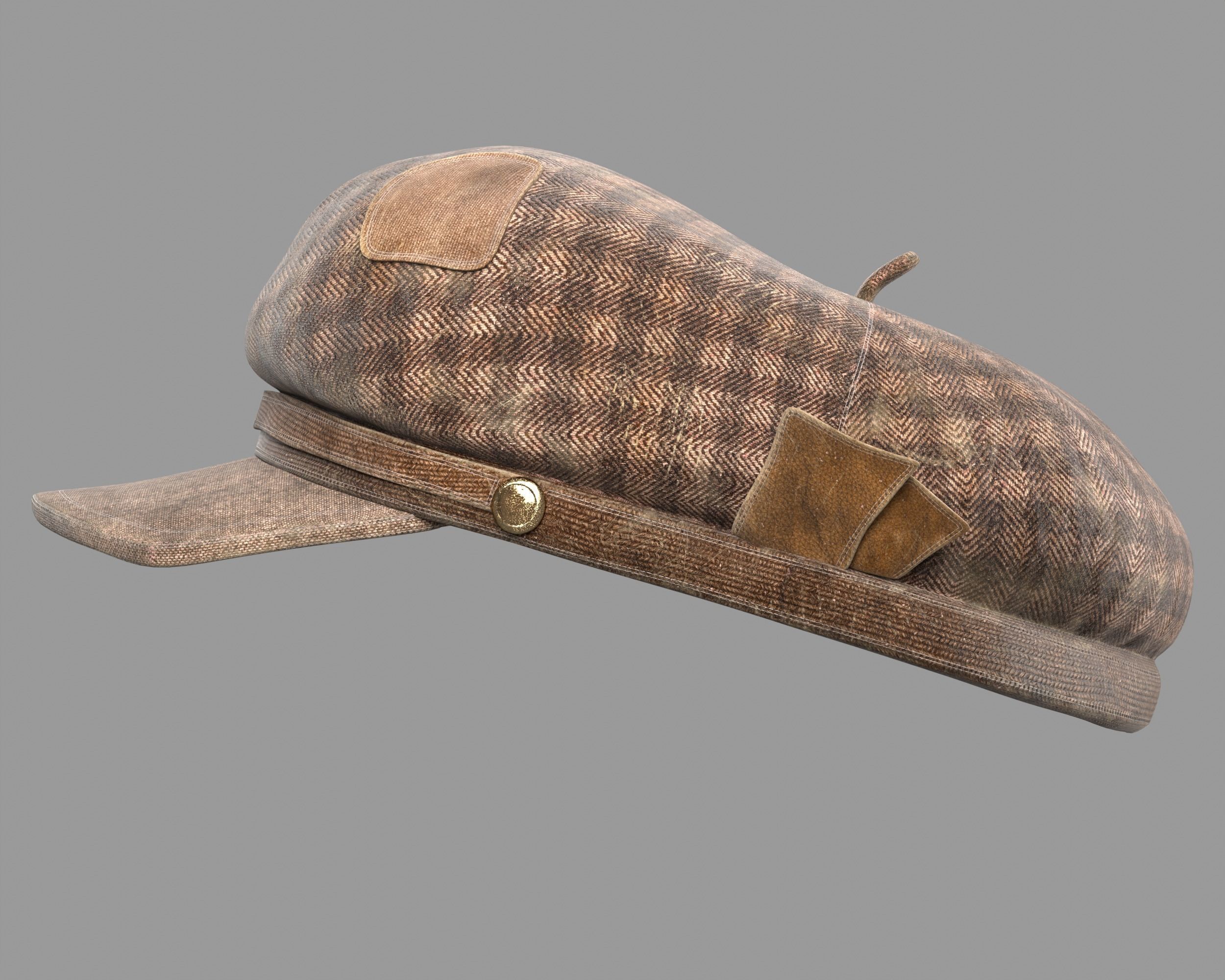 Peaked cap free VR / AR / low-poly 3D model | CGTrader