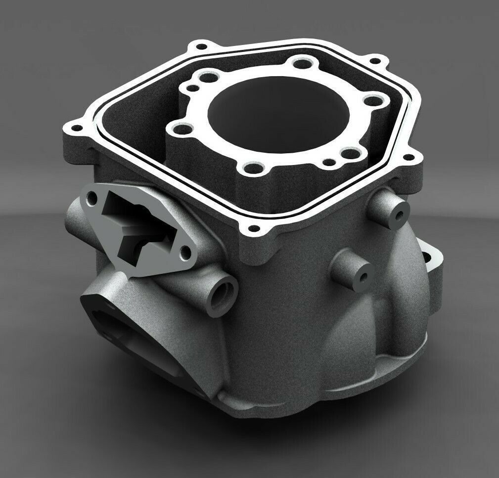 Cylinder Aprilia RSA125 3D model 3D printable | CGTrader