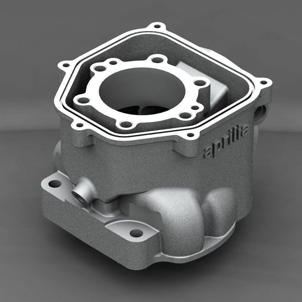 Cylinder Aprilia RSA125 3D model 3D printable | CGTrader