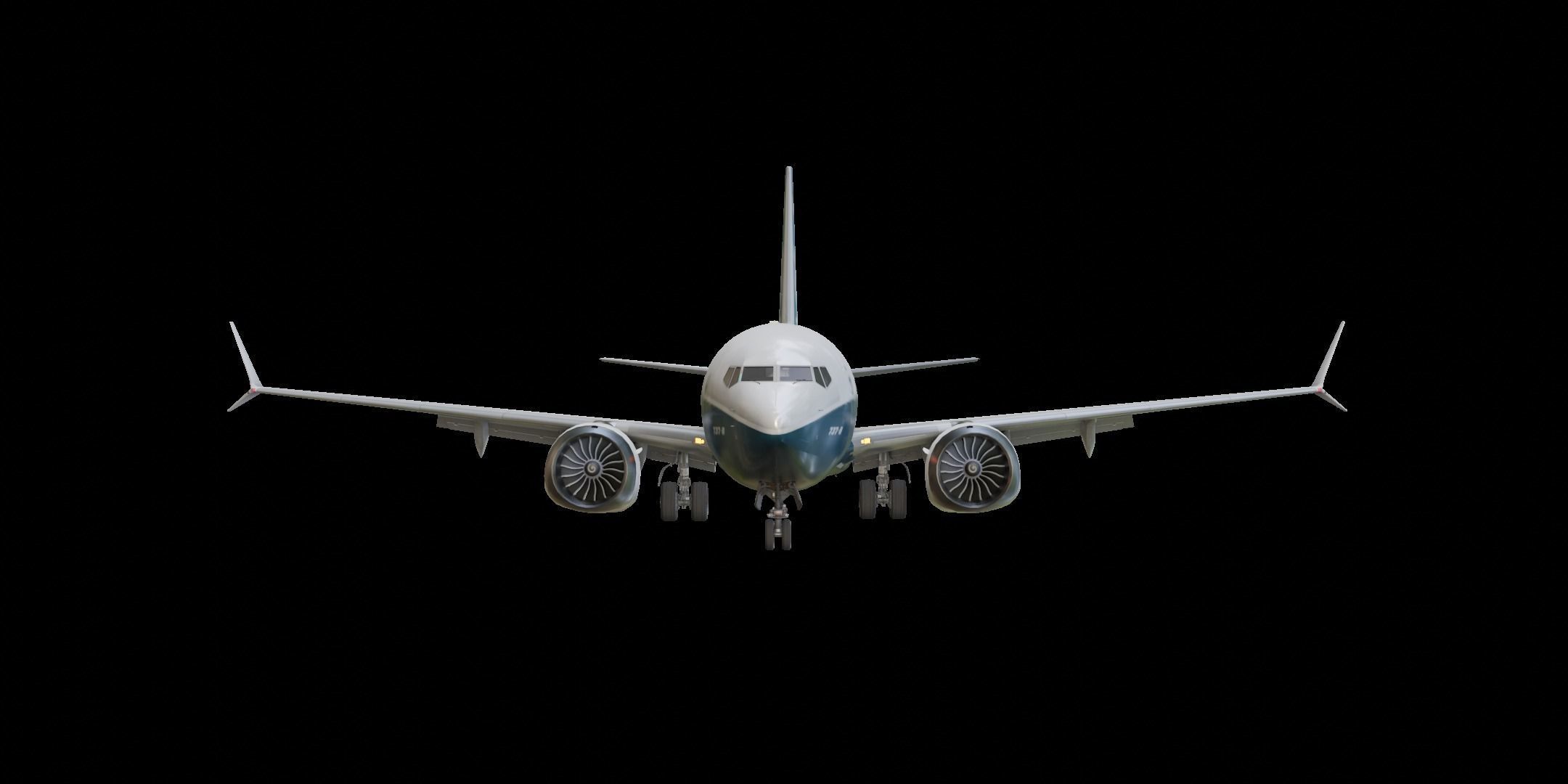 3D model Boeing 737 MAX VR / AR / low-poly | CGTrader