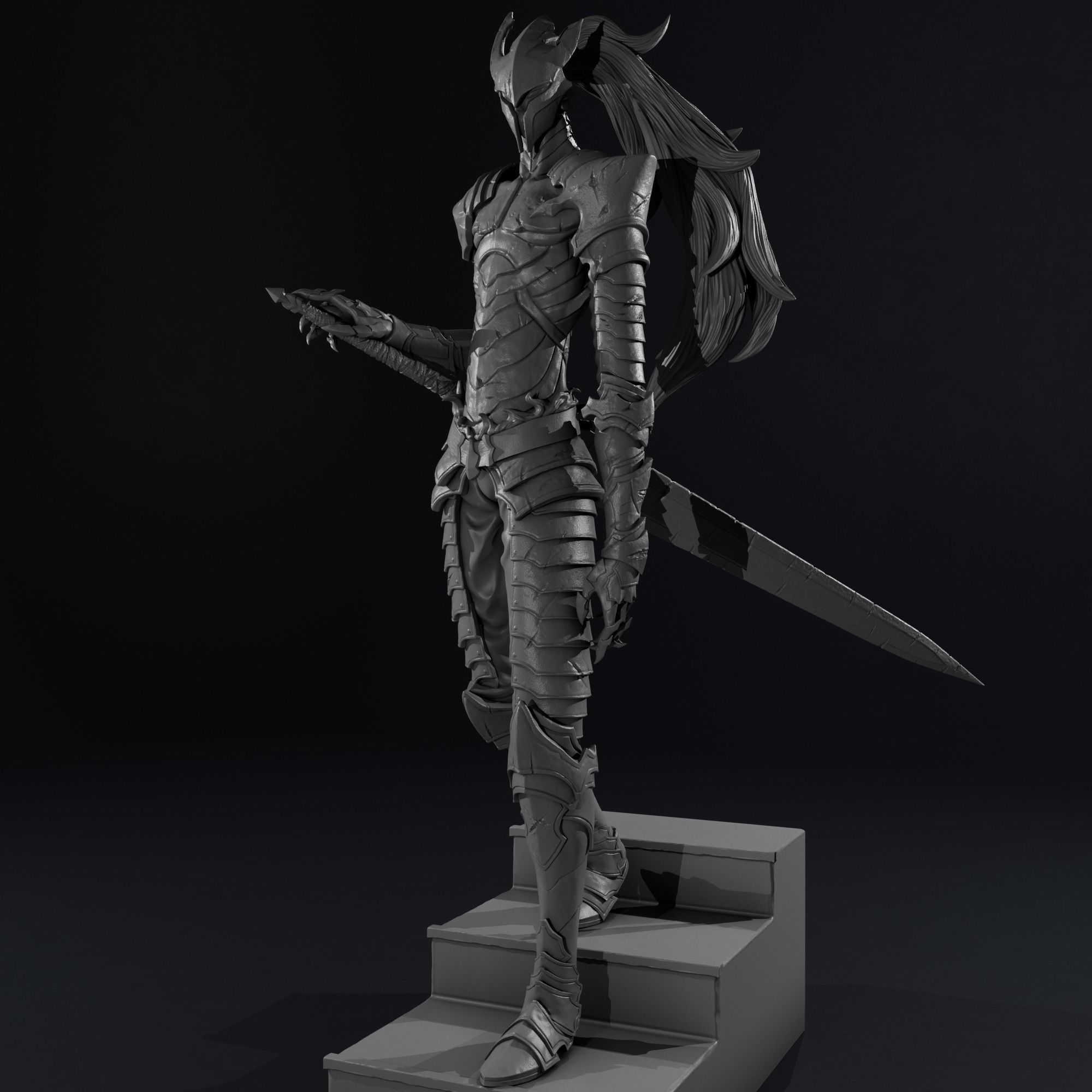 Igris - Solo Leveling 3D model 3D printable | CGTrader