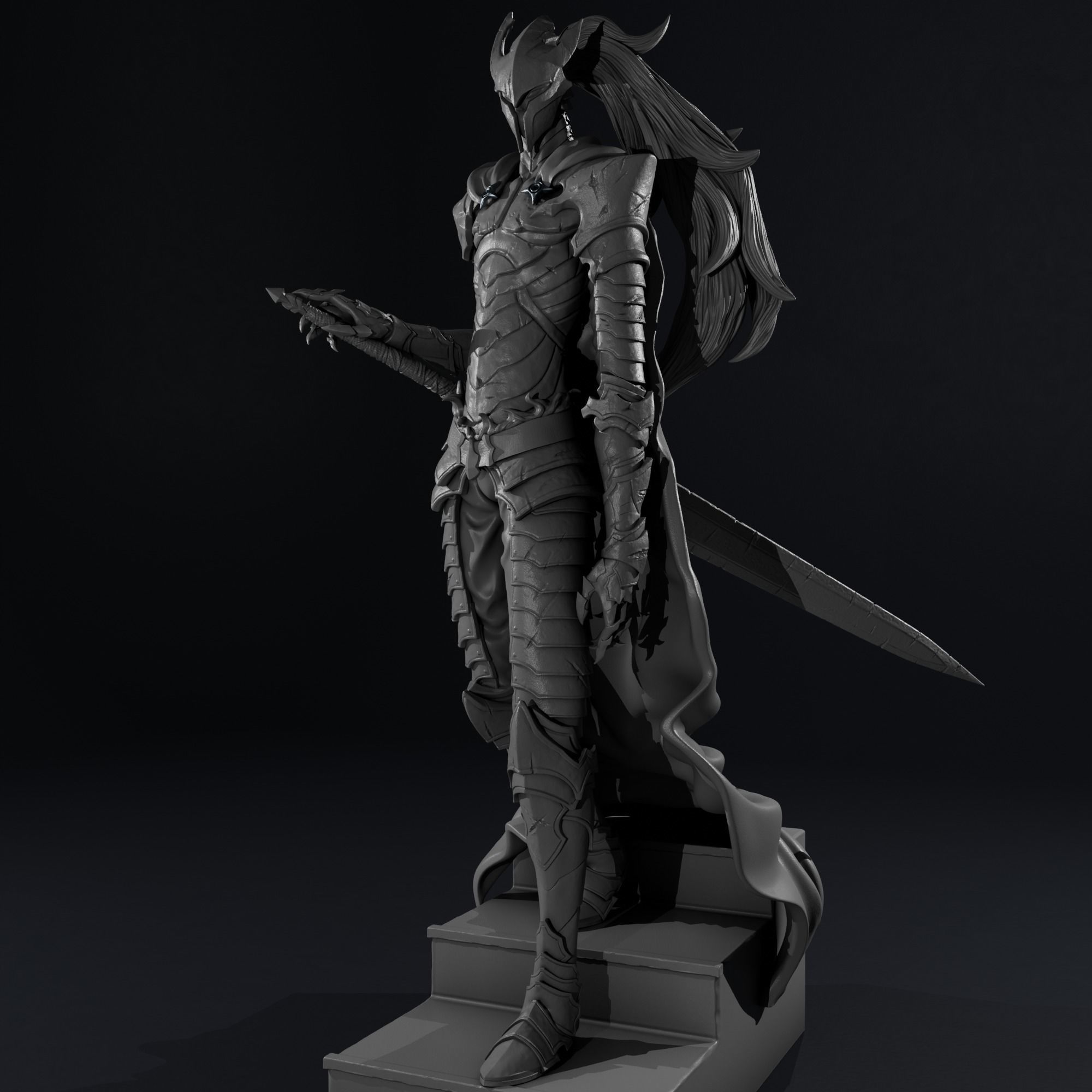 Igris - Solo Leveling 3D model 3D printable | CGTrader