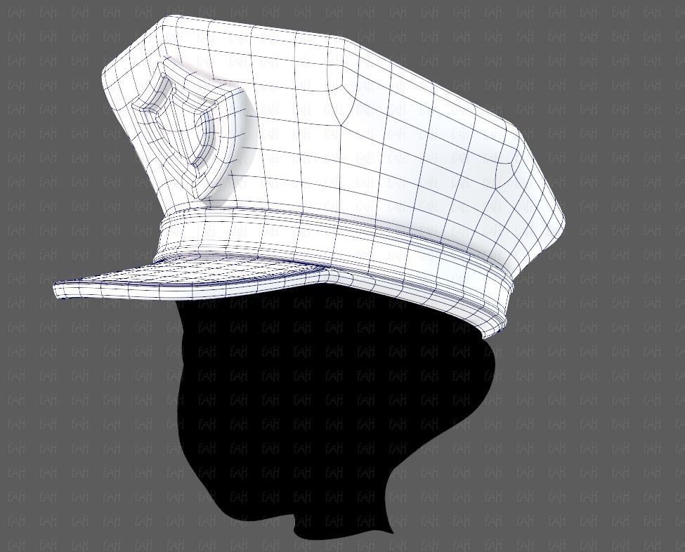 3D model Cap V80 VR / AR / low-poly | CGTrader