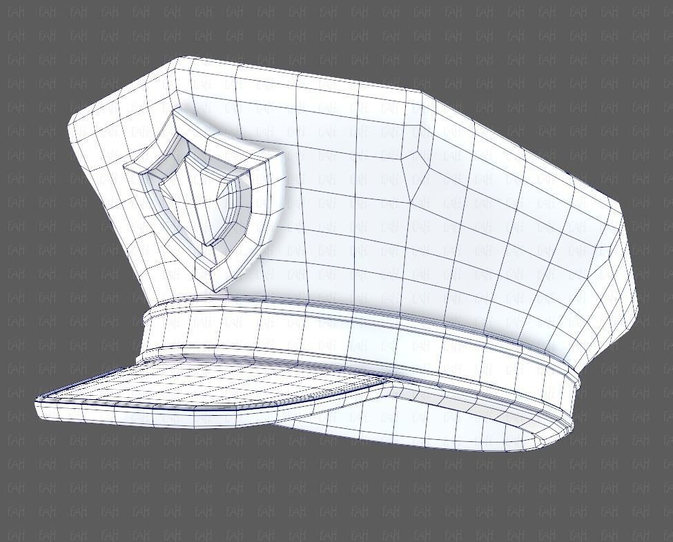 3D model Cap V80 VR / AR / low-poly | CGTrader