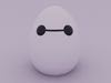 Easter Special - Baymax easter egg 3D model 3D printable | CGTrader