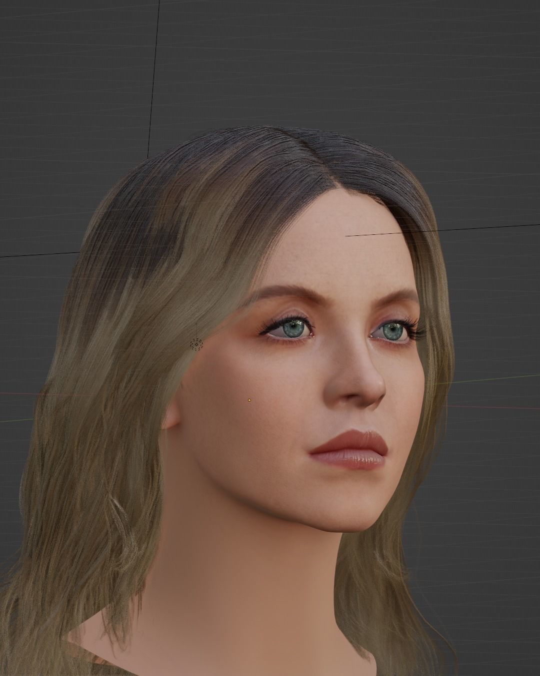 3D model Sydney Sweeney Low Poly VR / AR / low-poly | CGTrader