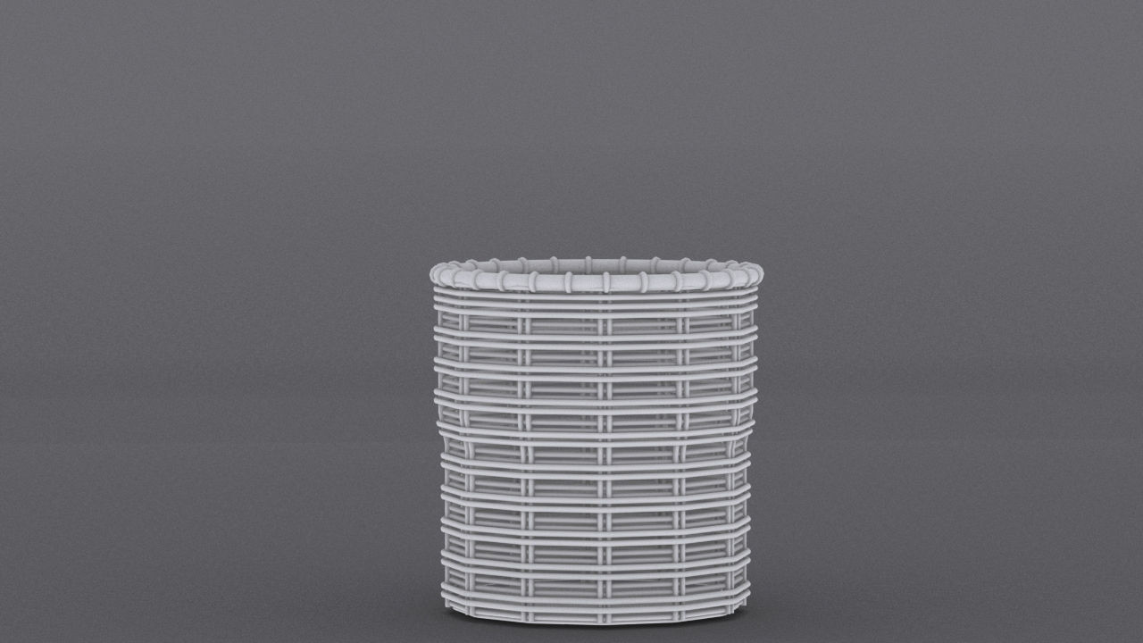 3D model Coiled baskets Rattan VR / AR / low-poly | CGTrader