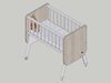 Cradle BOORI NEAT ROCKING 3D model | CGTrader