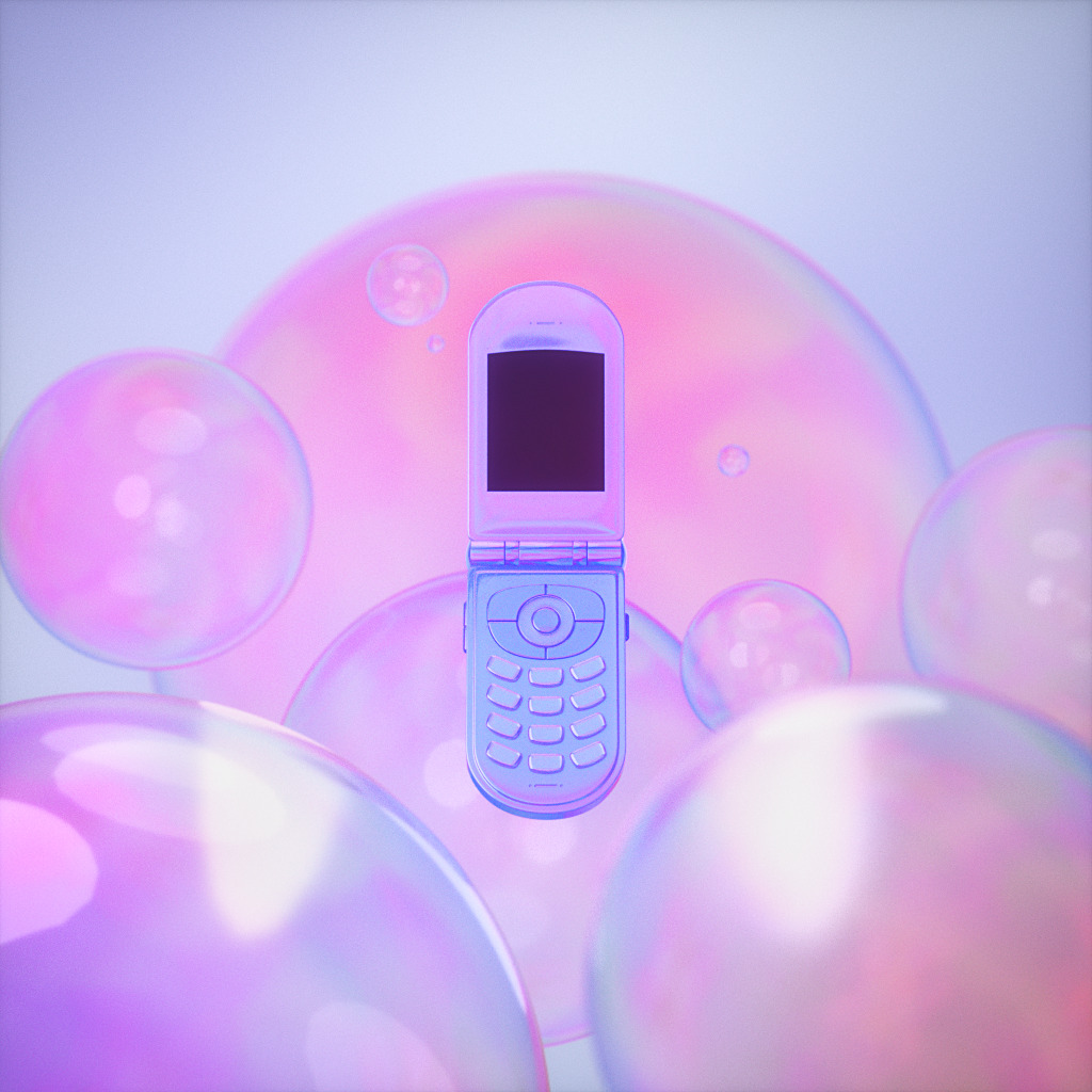 Flip Cell Phone 3D model | CGTrader