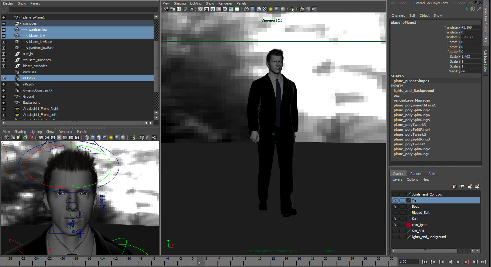 Animated Male Tom v2 3D model animated rigged | CGTrader