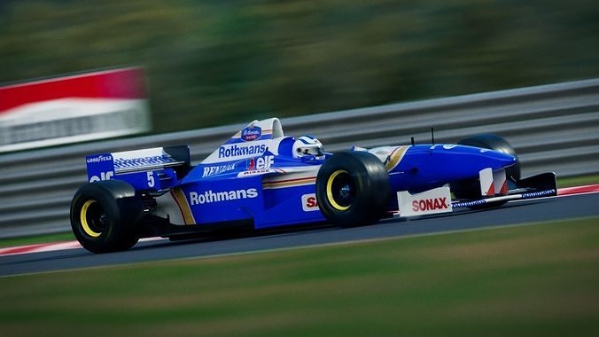 Williams FW18 1996 Formula 1 Car 3D model | CGTrader