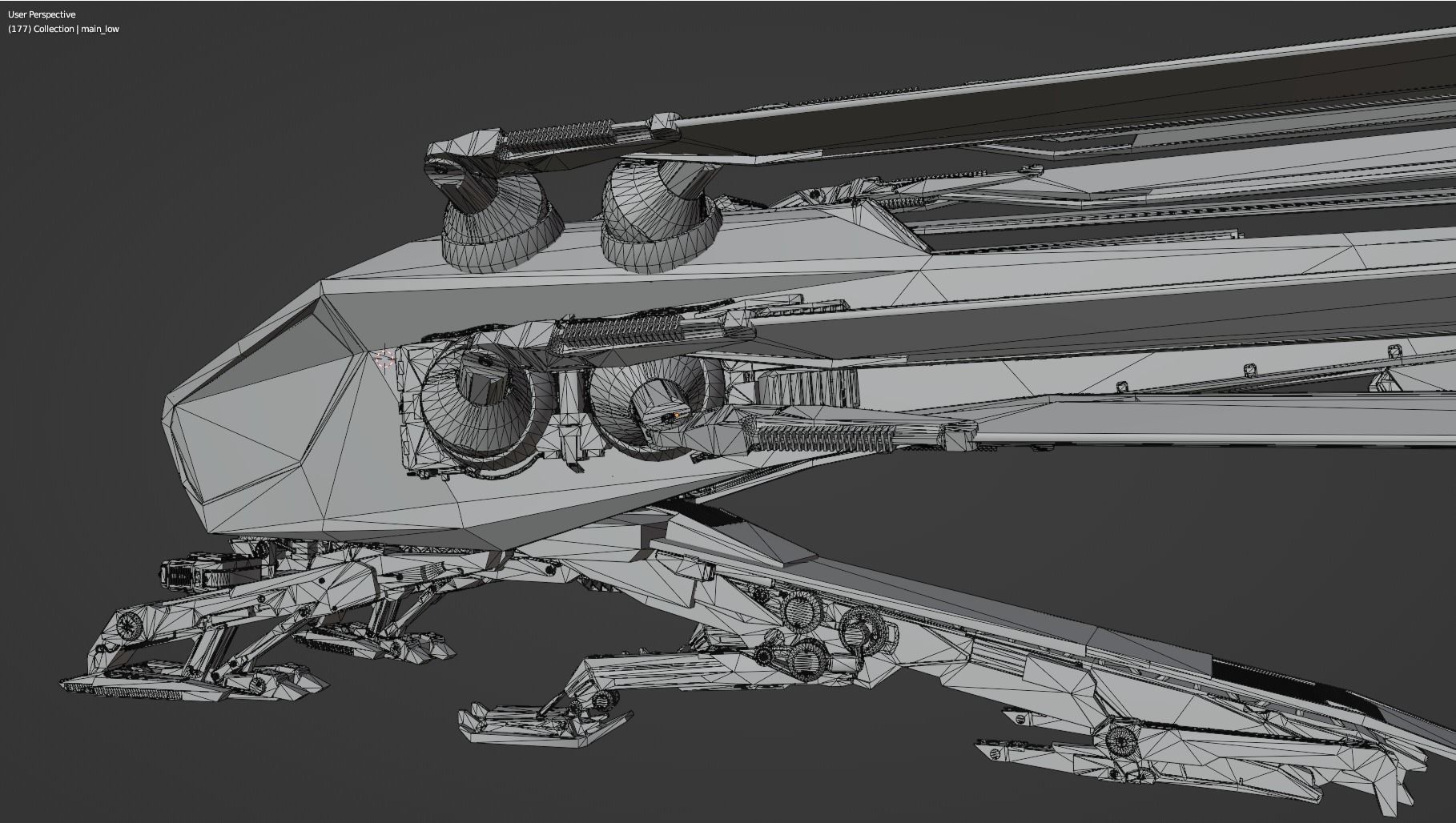 3D model Atreides ornithopter from Dune VR / AR / low-poly | CGTrader