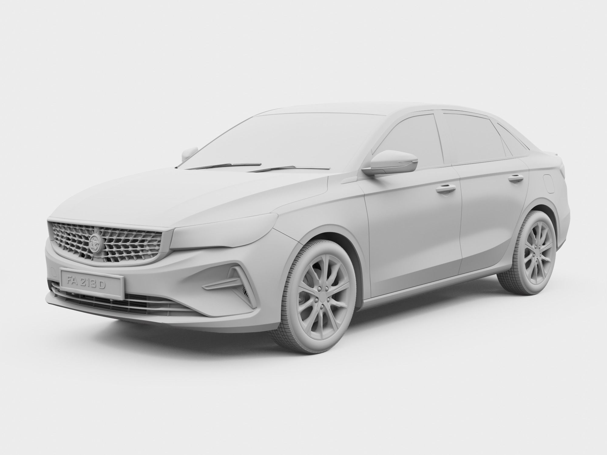 Proton S70 3D model | CGTrader