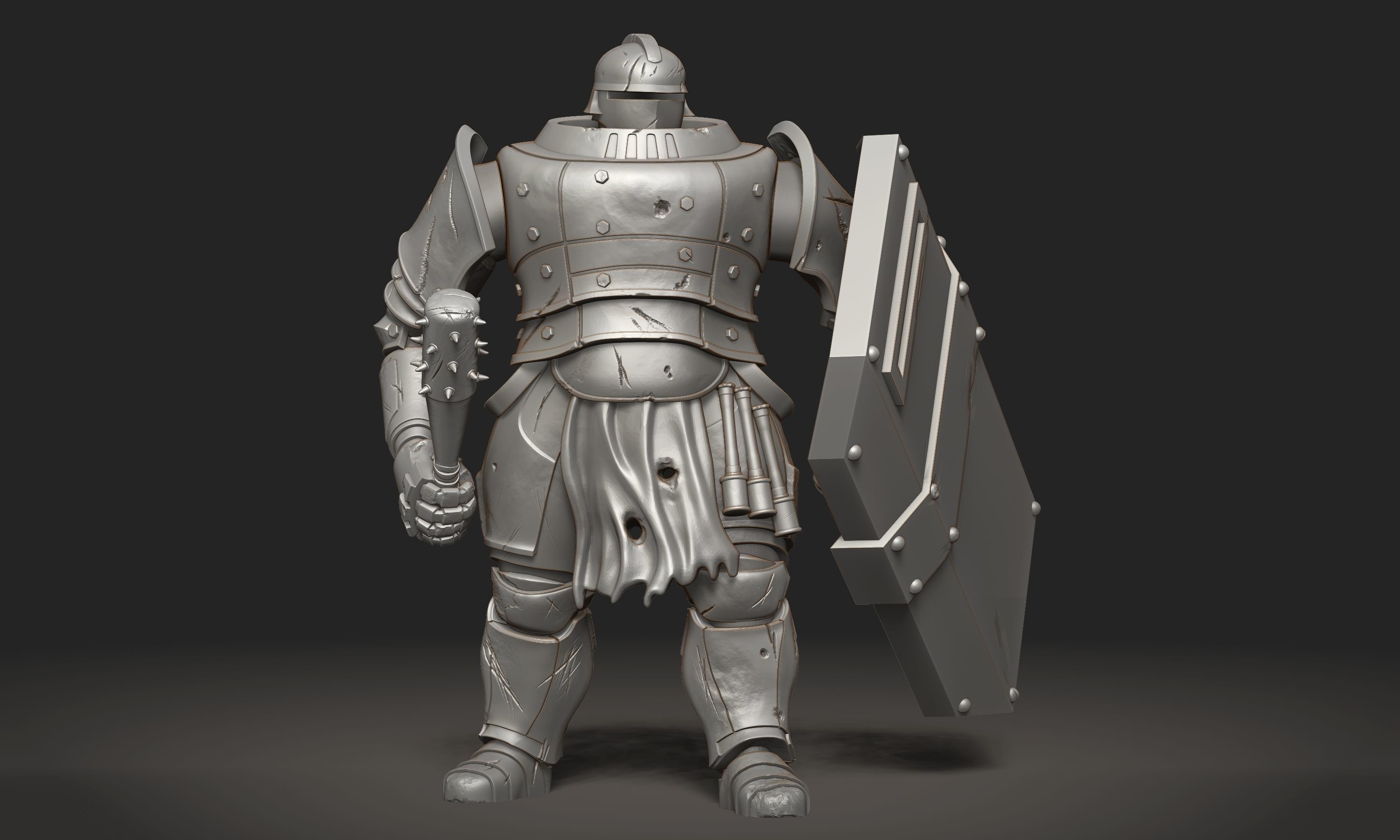 Imperial Battle Ogres 3D model | CGTrader