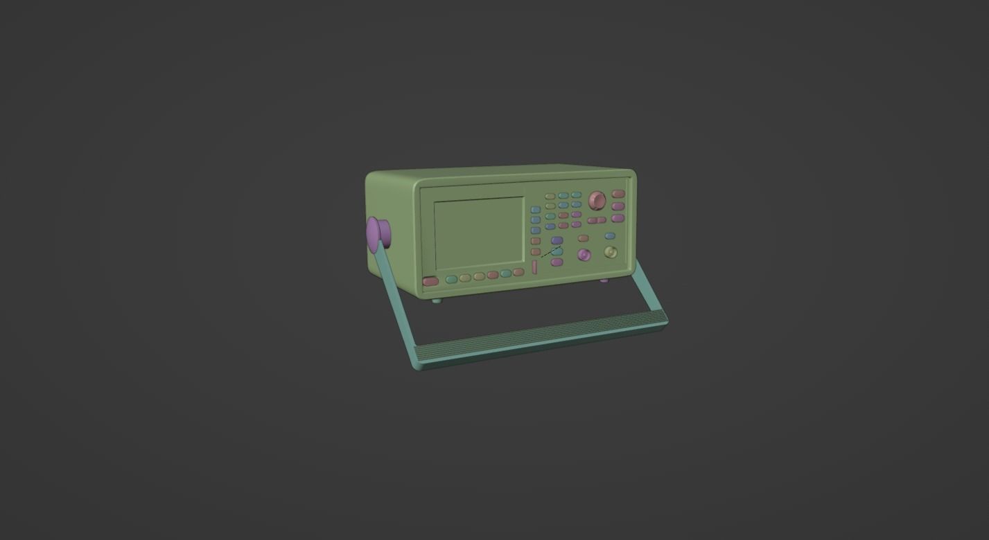 Function generator 3D model | CGTrader