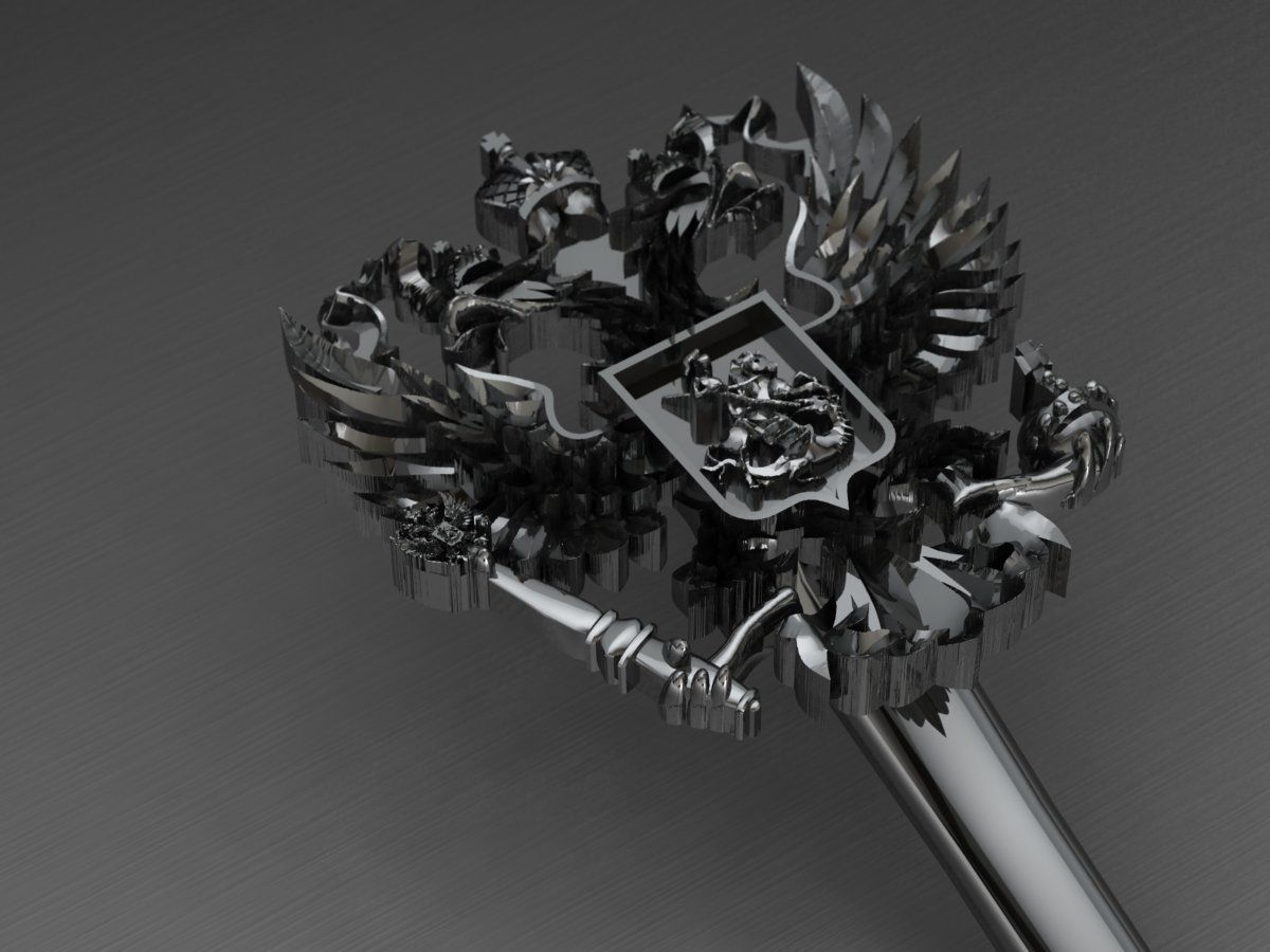 Gerb Russia 4 Russian Coat of arms 3D model 3D printable | CGTrader