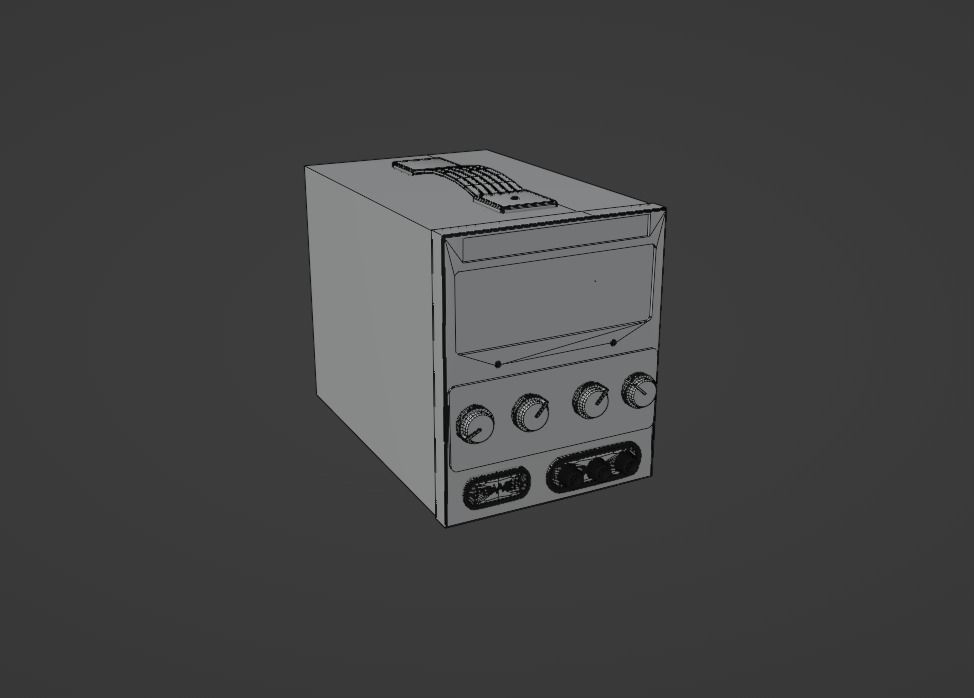 Dc power supply 3D model | CGTrader