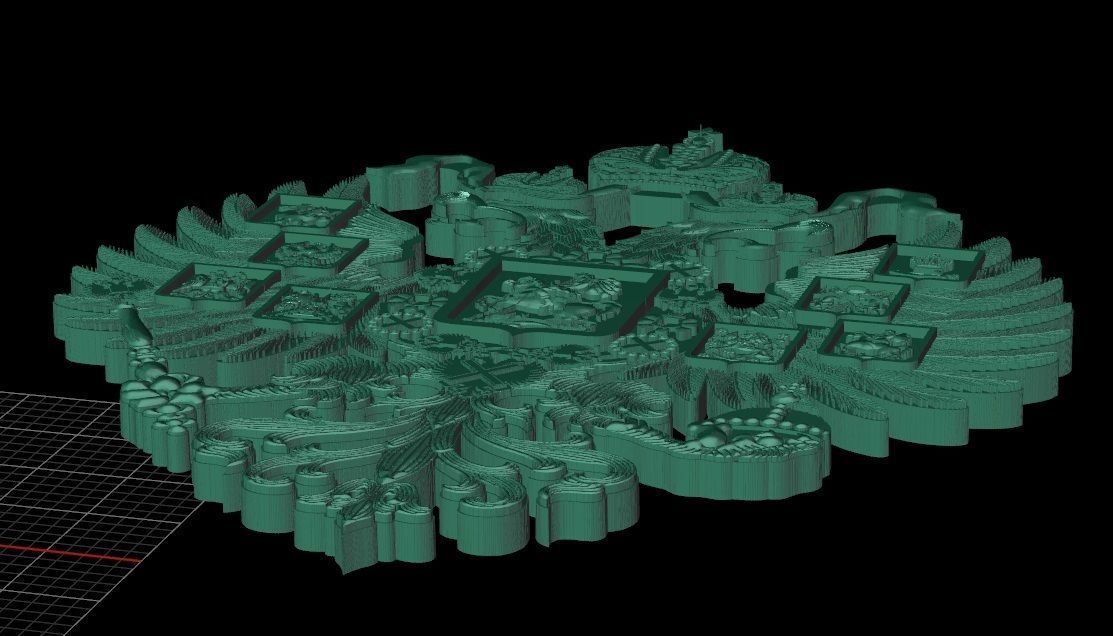Gerb 6 coat of arms of the Russian Empire 3D model 3D printable | CGTrader