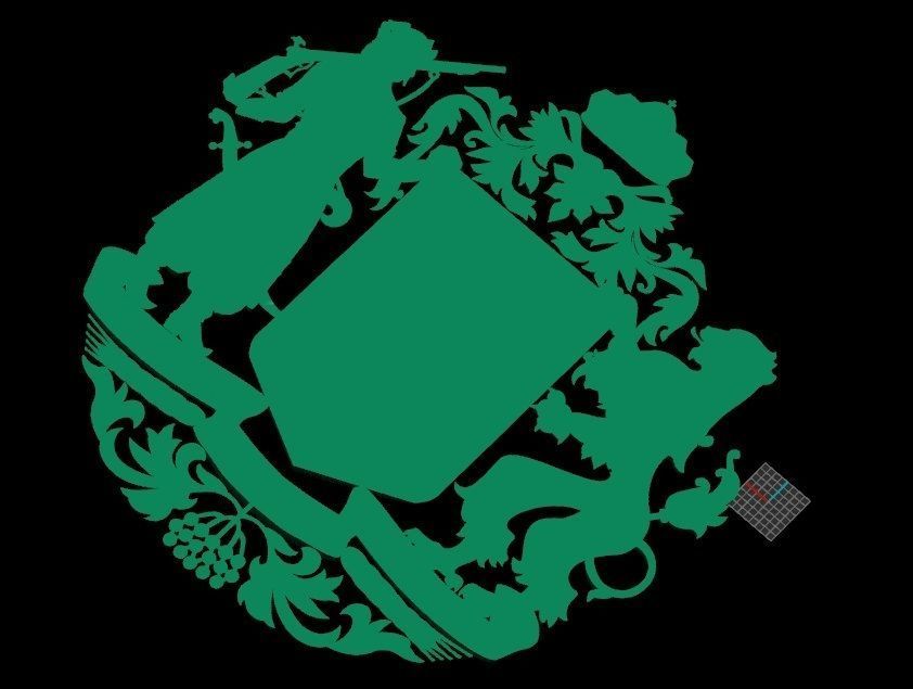 Gerb 7 Emblem of Ukraine 3D model 3D printable | CGTrader