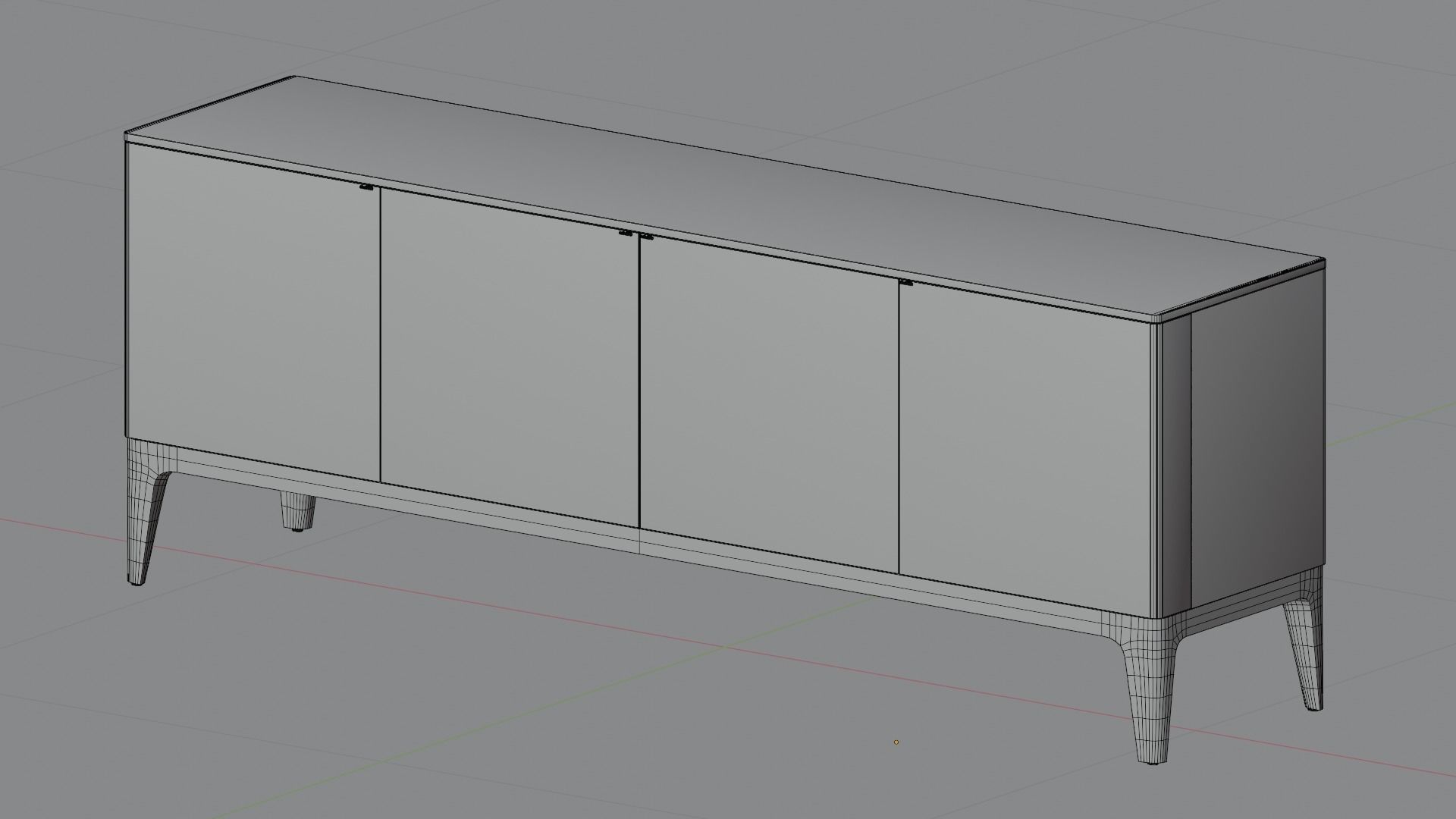 Buffet Greta by Artefacto 3D model | CGTrader