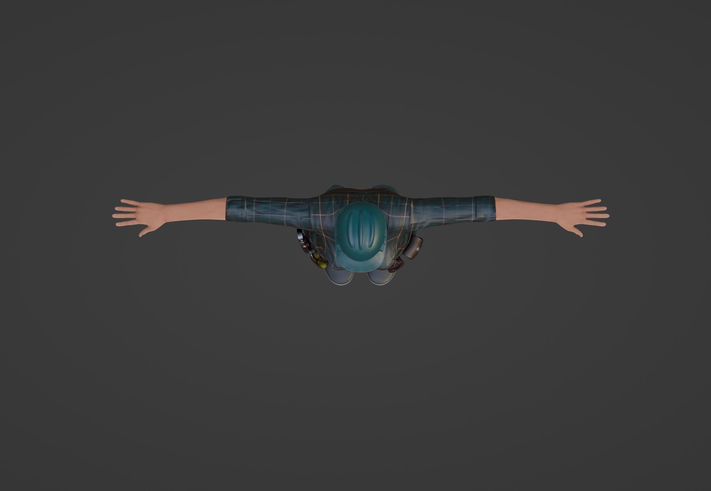 Female Plumber 3D model | CGTrader