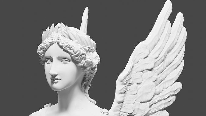 Greco Roman Angel High Poly 3D model | CGTrader