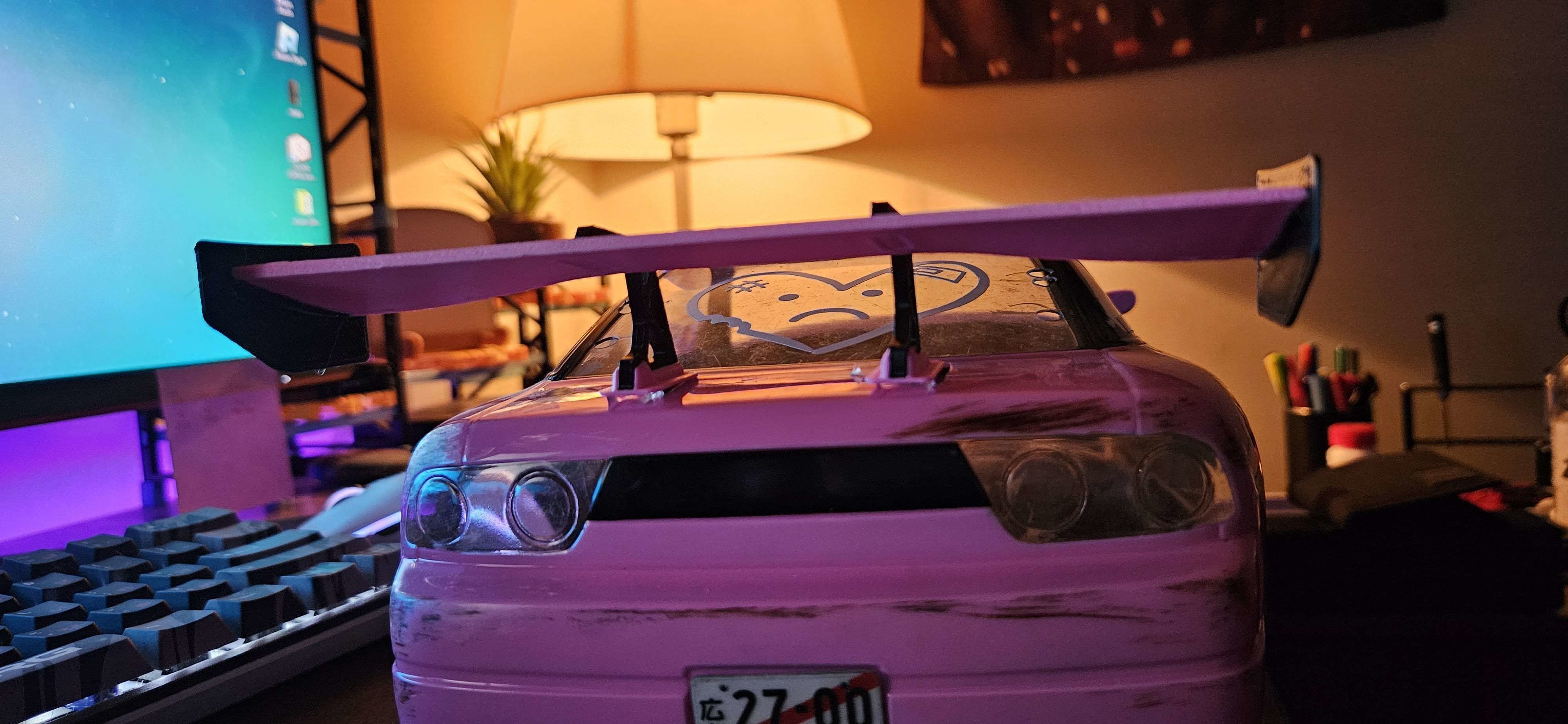 RC Drift Wing 3D print model 3D model 3D printable | CGTrader