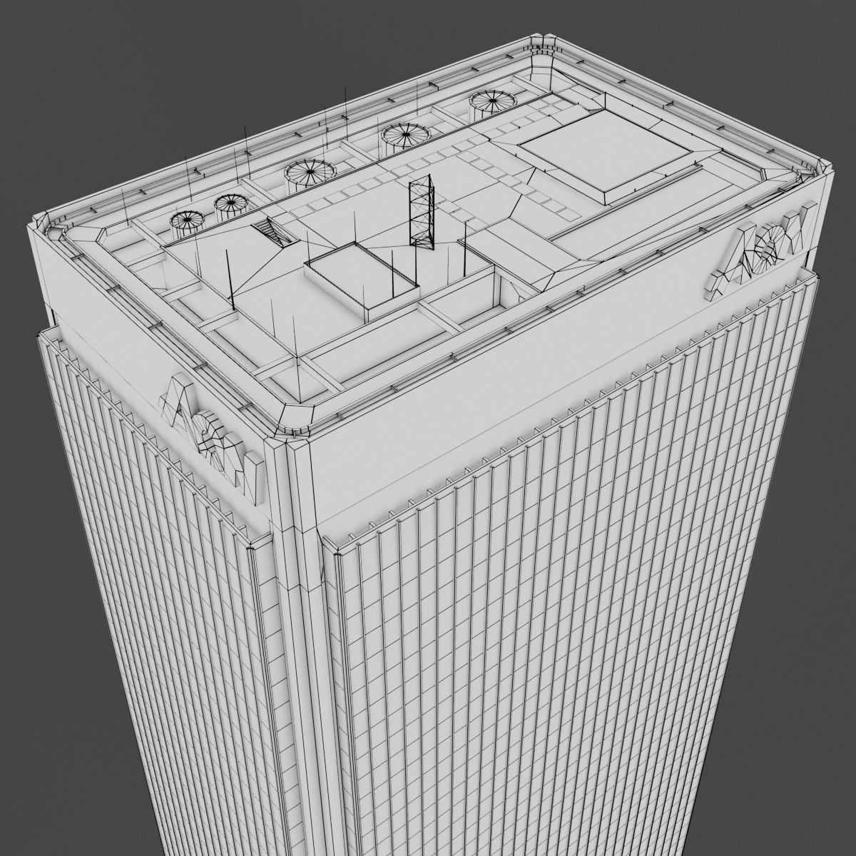 3D model Downtown City Skyscraper VR / AR / low-poly | CGTrader