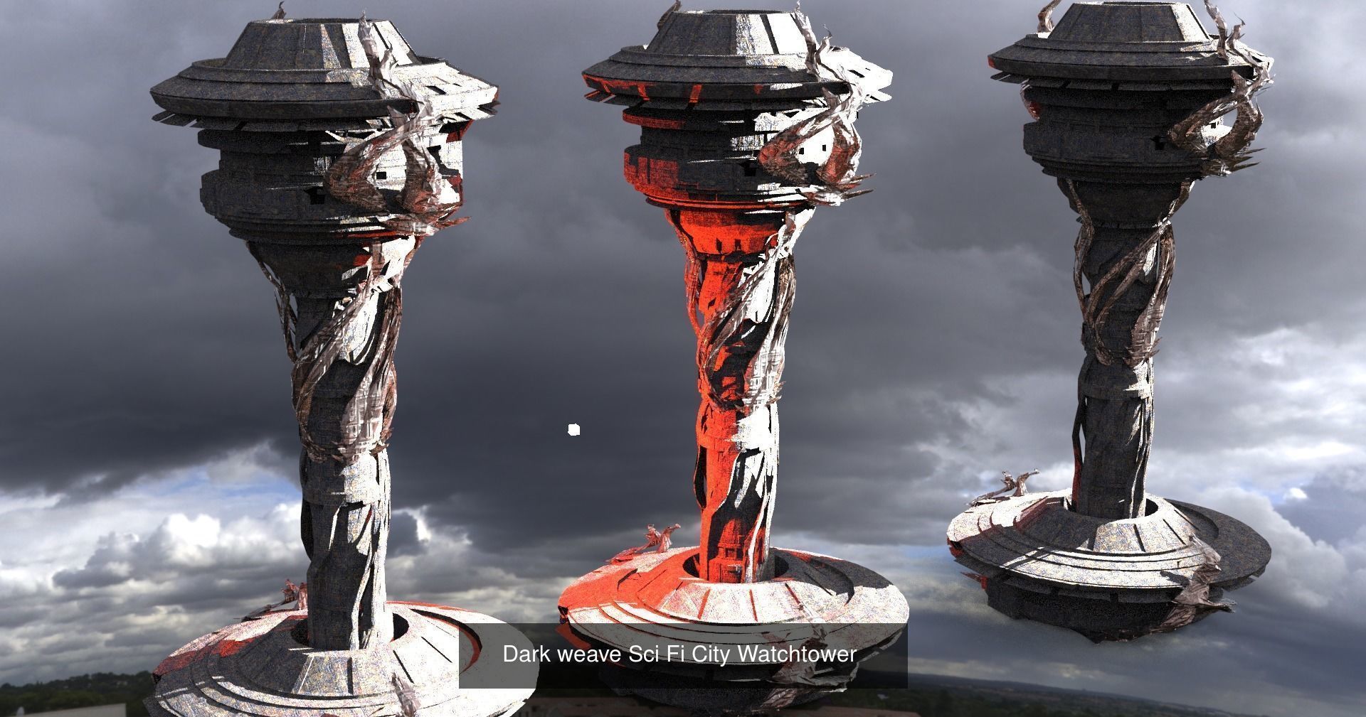 Ancient Wizard fortress collection VR / AR / low-poly | CGTrader