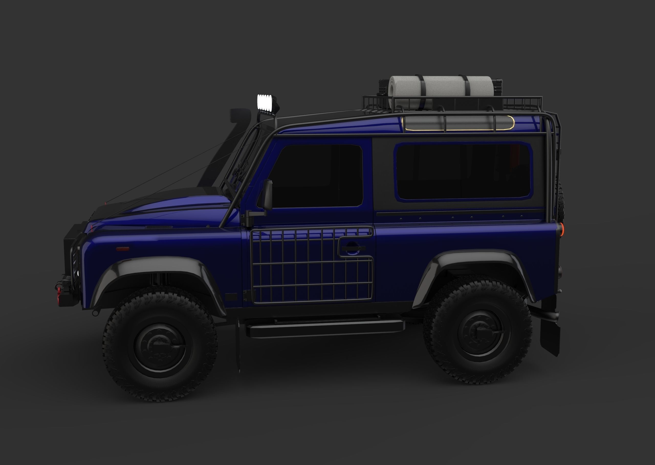Defender 110 Off-Road Edition 3D model | CGTrader