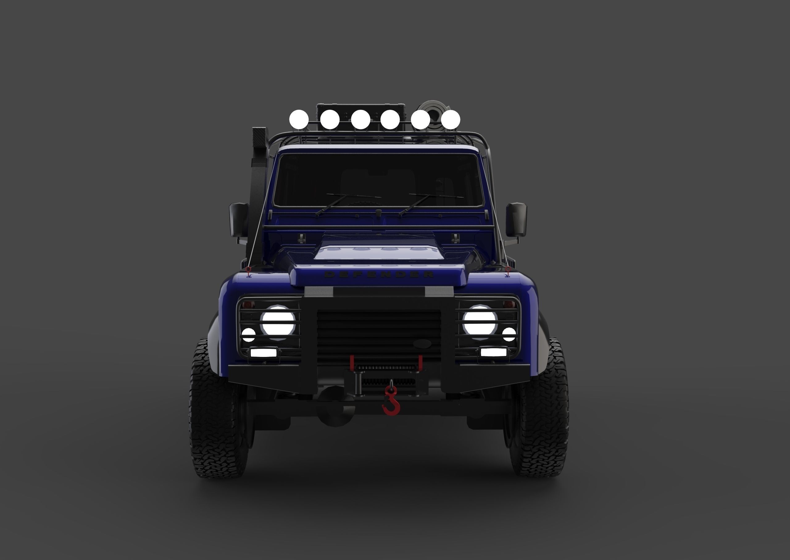 Defender 110 Off-Road Edition 3D model | CGTrader