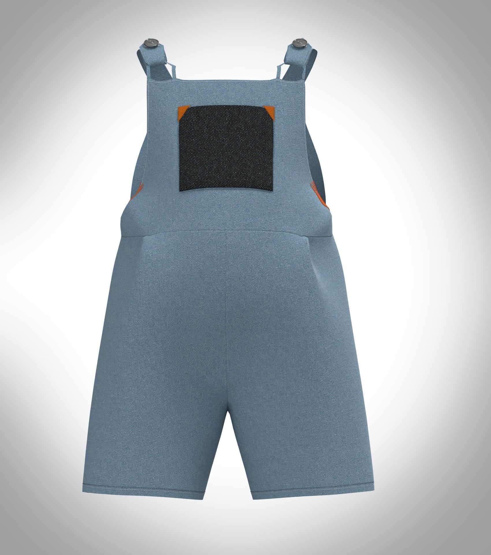 3D model Baby boy dungaree Rigged Avatar VR / AR / low-poly | CGTrader