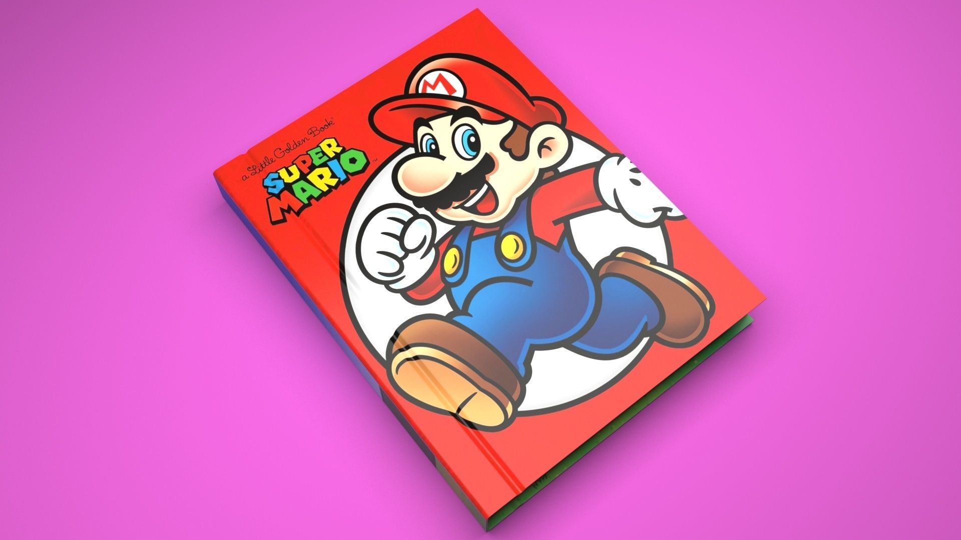 Super Mario Book 3D model | CGTrader